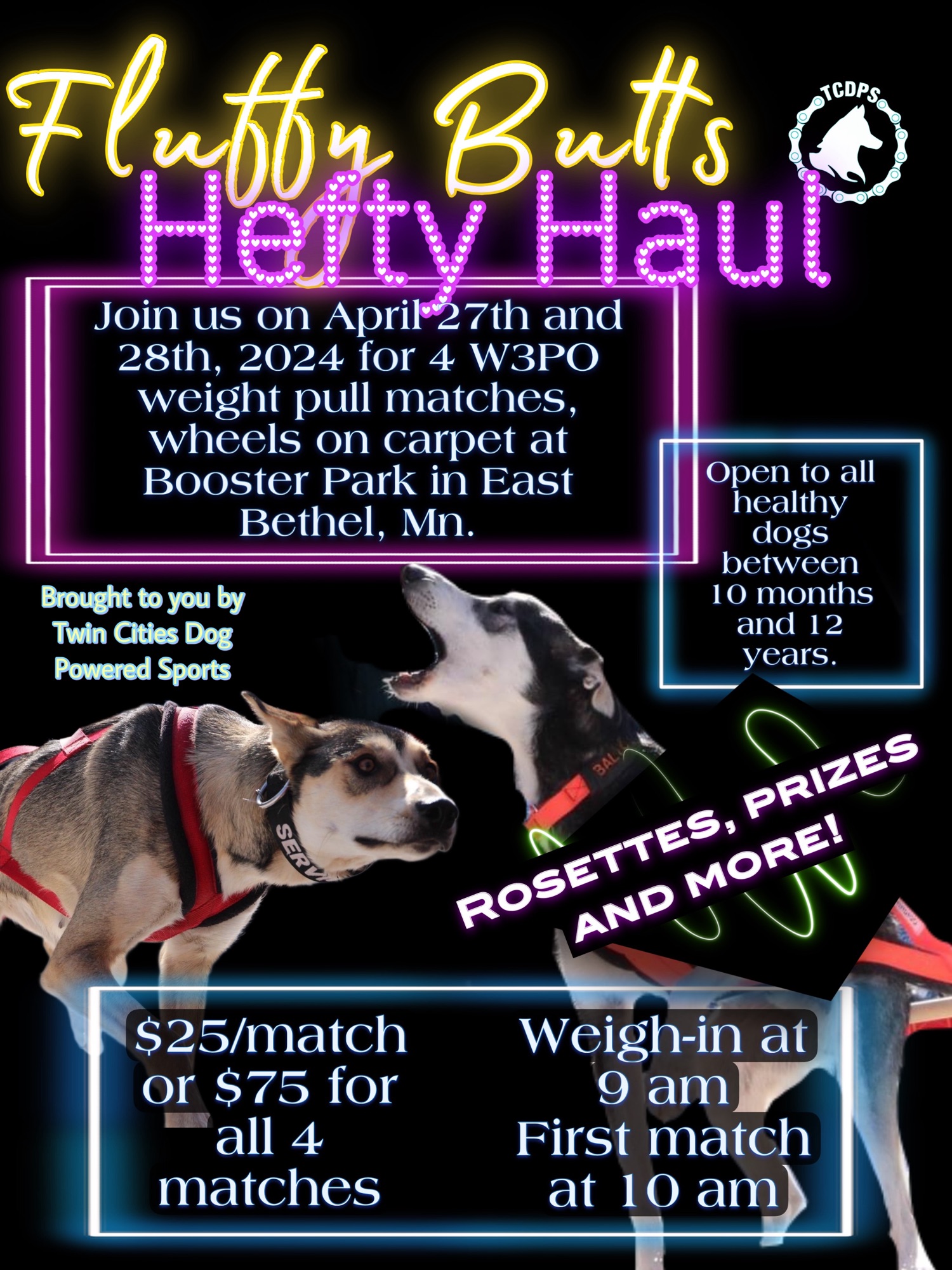 Who is ready for some weight pull? – Twin Cities Dog Powered Sports Club